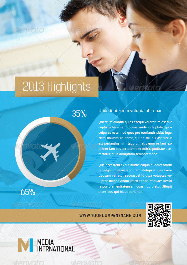 Corporate Flyer / AD Template, Print Templates | GraphicRiver