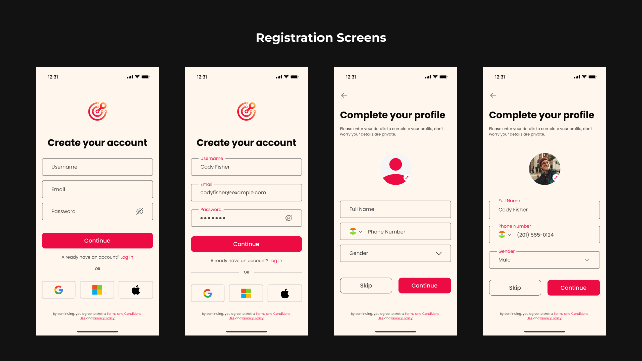 Matrix – AI Chatbot App | GPT-Powered React Native Template by codeforge0