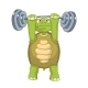 Turtle. Gym., Vectors | GraphicRiver
