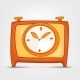 Cartoon Home Clock, Vectors | GraphicRiver