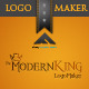 Modern King Logo Kit, Logo Templates | GraphicRiver