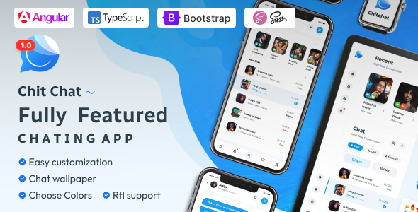 Chitchat - Angular 20 Chat App Template by PixelStrap | ThemeForest