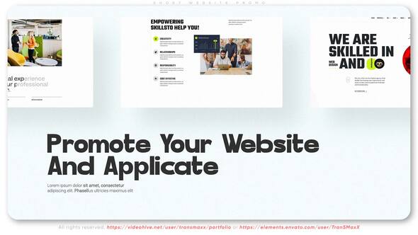 Short Website Promo, After Effects Project Files | VideoHive