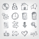 Sketch Icon Set, Vectors | GraphicRiver