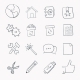 Sketch Icon Set, Vectors | GraphicRiver