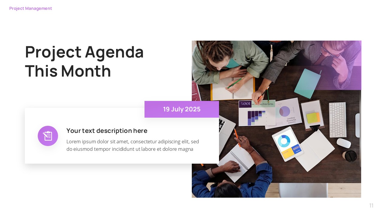 Project Management Presentation Template, Presentation Templates ...