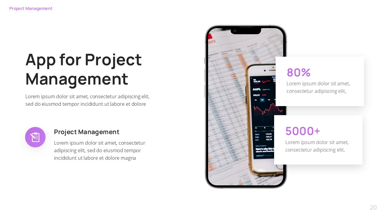 Project Management Presentation Template, Presentation Templates ...