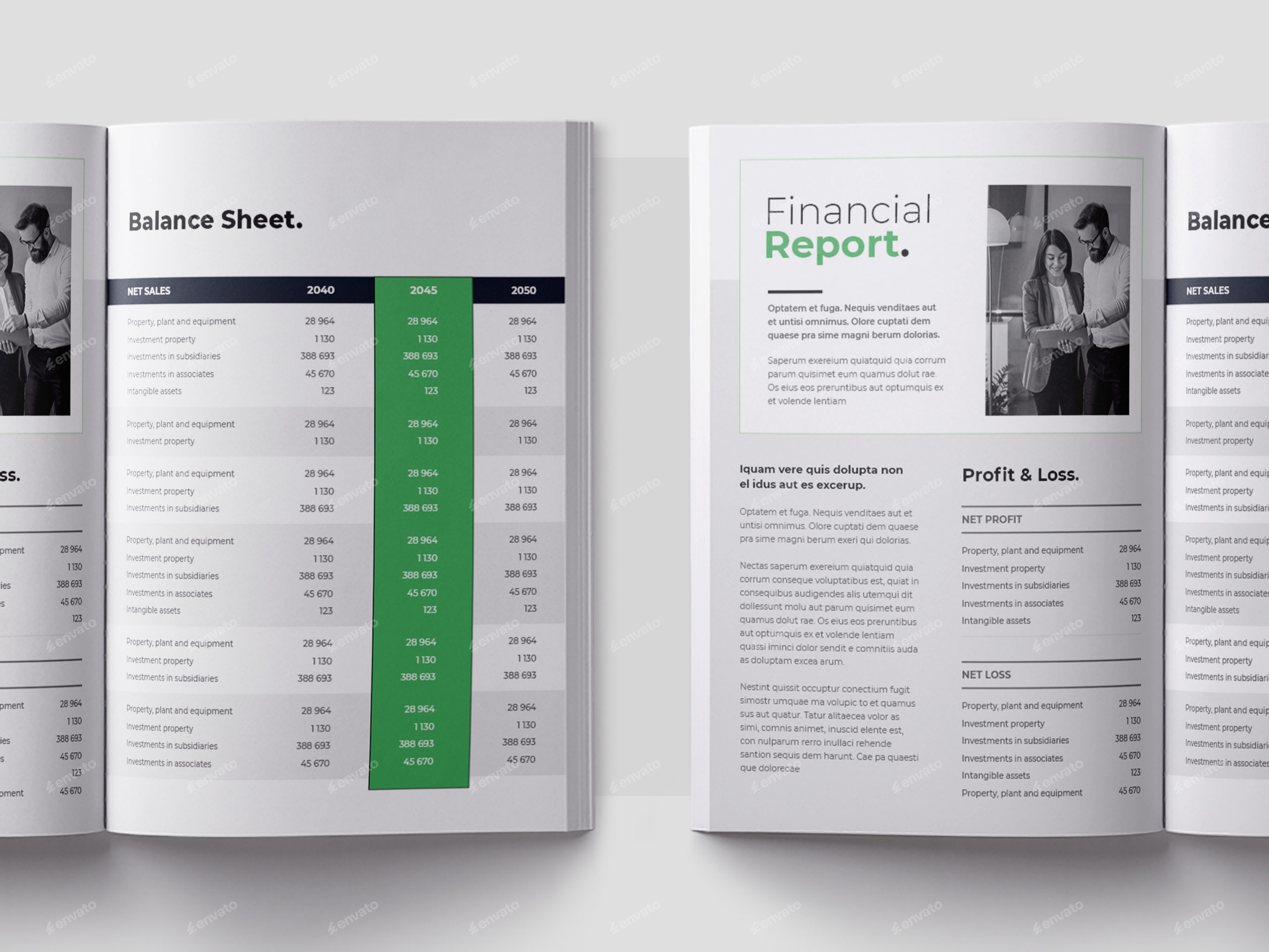 Annual Report Template | Editable in MS Word, InDesign, Canva and ...