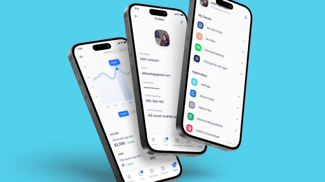 Caregiver – React Native Expo App Template by thirteendev | CodeCanyon