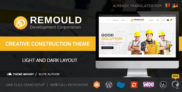 Remould | Construction & Building WordPress Theme by thememount ...