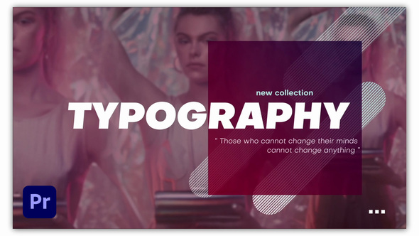 Typography Titles, Premiere Pro Templates | VideoHive