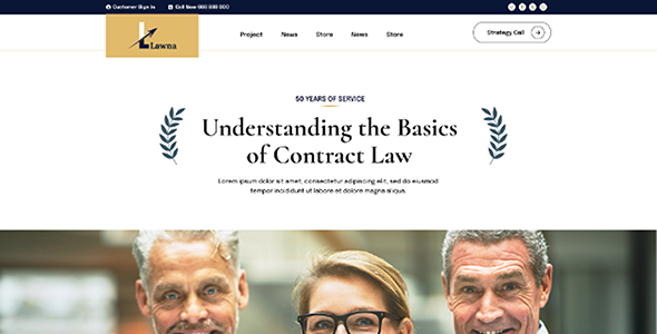 Lawna - Attorney & Advocate WordPress Theme by Case-Themes | ThemeForest