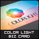 Color Light Business Card, Print Templates | GraphicRiver