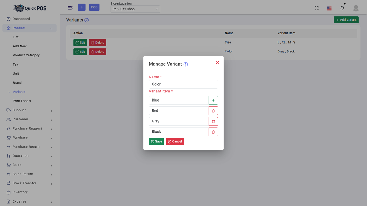 Quick POS - Advanced POS with Inventory Management - Point of Sale ...