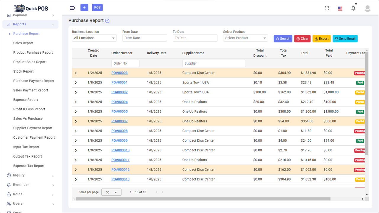 Quick POS - Advanced POS with Inventory Management - Point of Sale ...