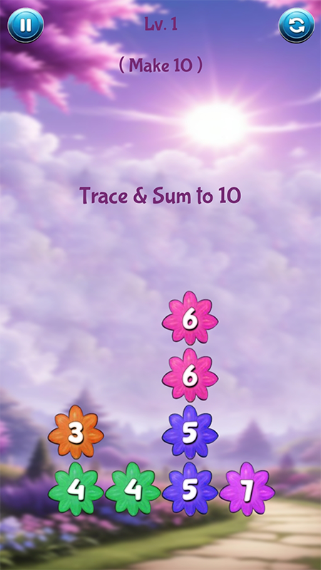 Flower Count Master - HTML5 Construct3 Game by Nova-Games-Studio | CodeCanyon