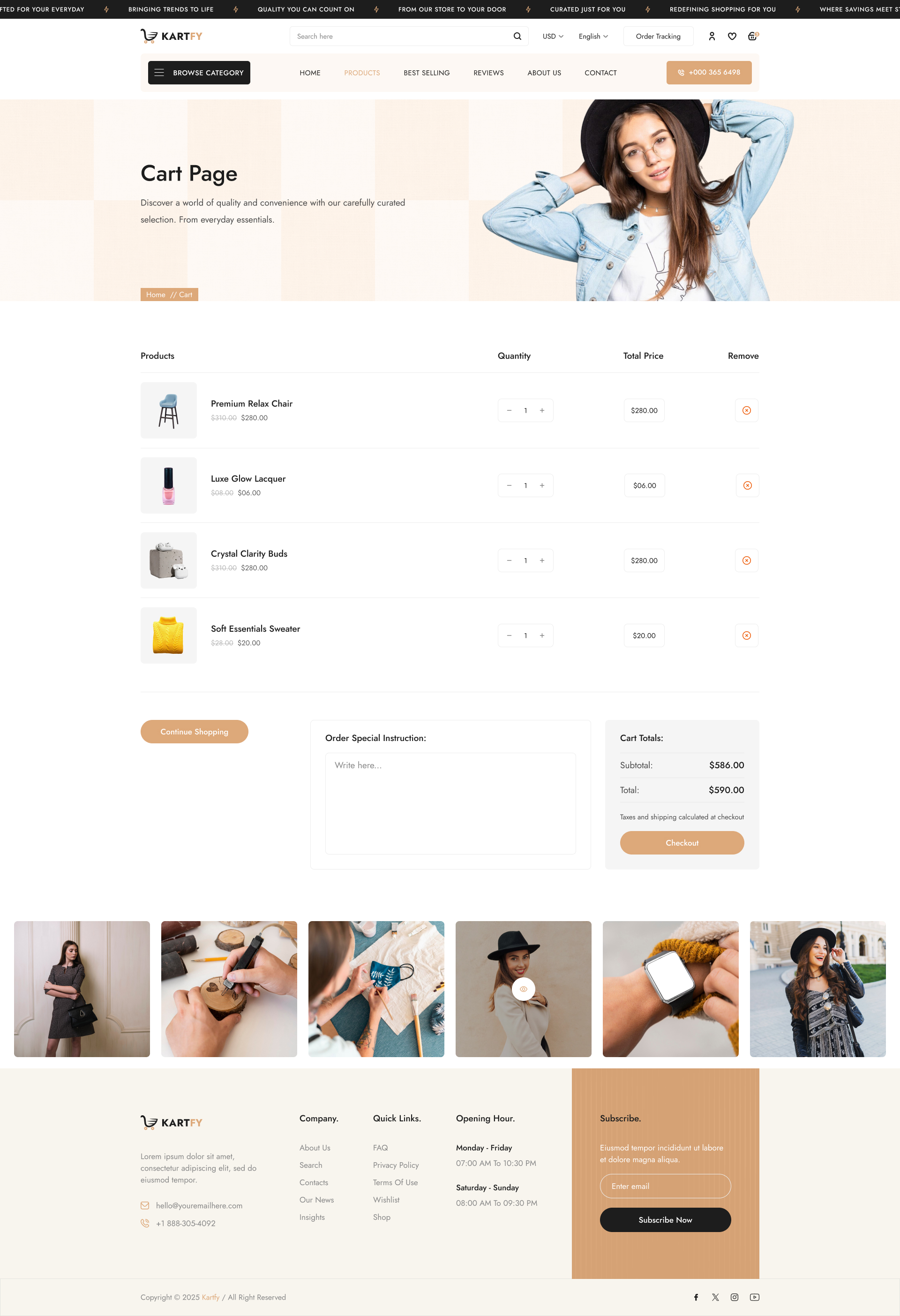 Kartfy – Multipurpose eCommerce Website Figma Template by Team90Degree