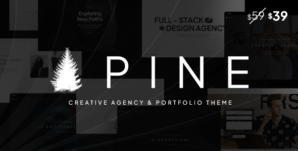 Pine - Creative Agency & Portfolio WordPress Theme by treethemes | ThemeForest
