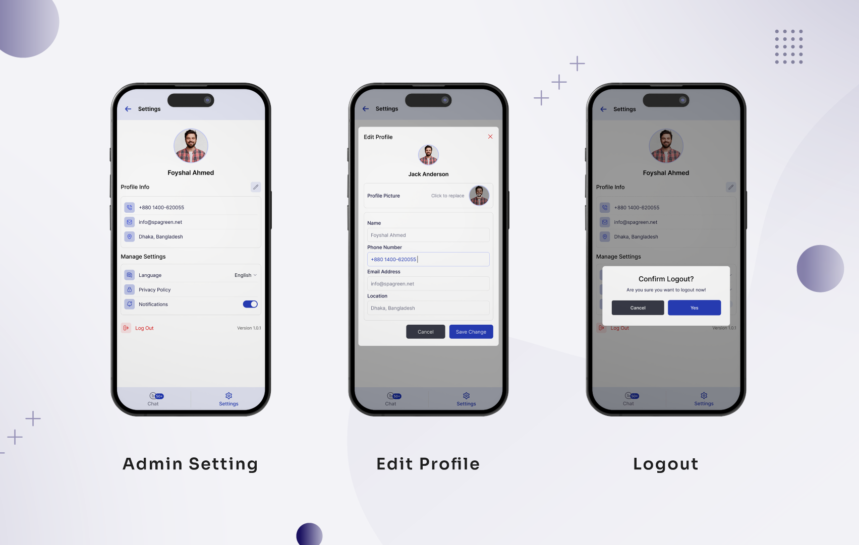 SaleBot Chat Agent - Flutter App for Android and iOS by spagreen ...