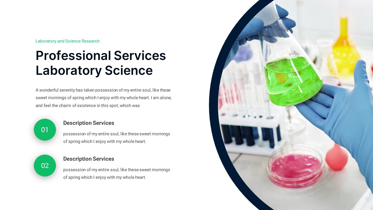 Medilabs - Laboratory & Science Research PowerPoint Template ...