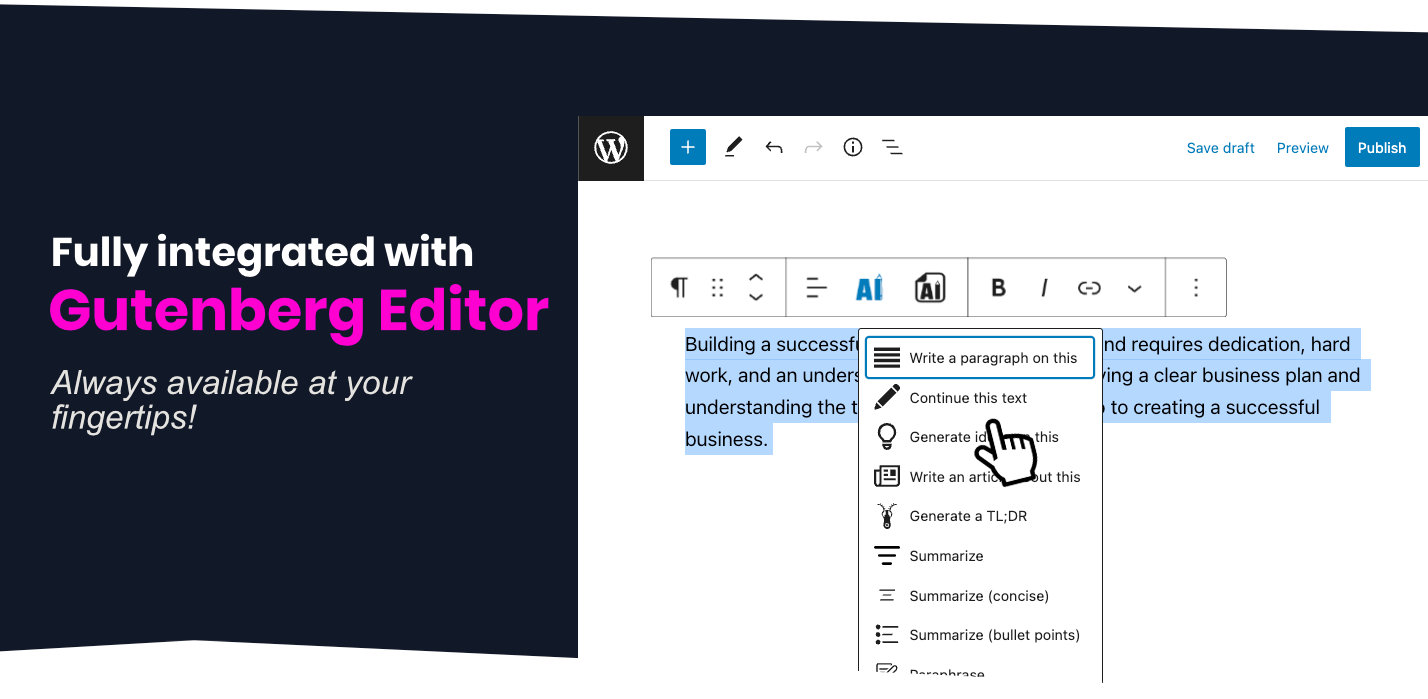 AIKit - WordPress AI Automatic Writer, Chatbot, Writing Assistant & Content Repurposer / OpenAI ...