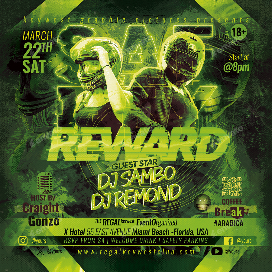 Safety Reward Flyer, Print Templates | GraphicRiver