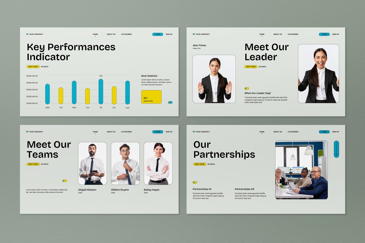 Gray Modern Sales Strategy Plan PPT, Presentation Templates | GraphicRiver