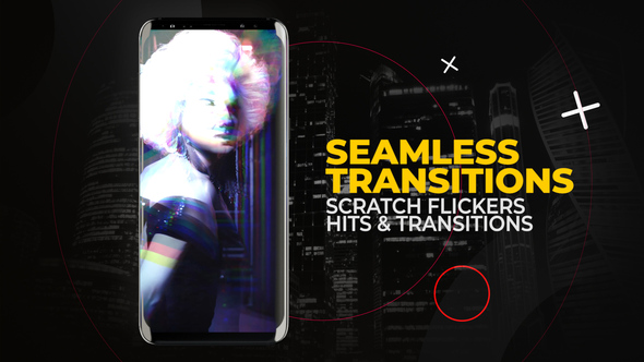 Vertical Scratch Flickers Hits and Transitions | After Effects, After ...