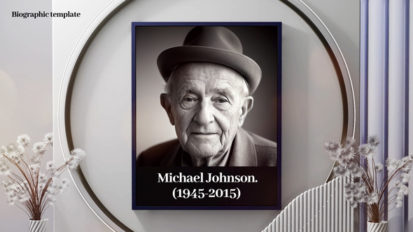 Funeral Memorial Biography, After Effects Project Files | VideoHive