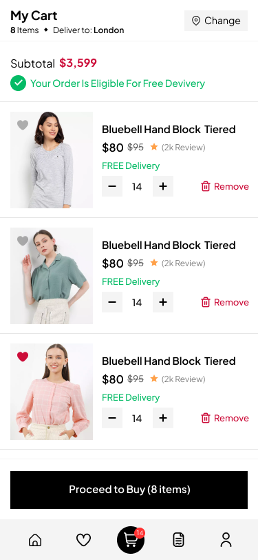 LookMe - Flutter eCommerce Mobile App Template by IndianCoder | CodeCanyon