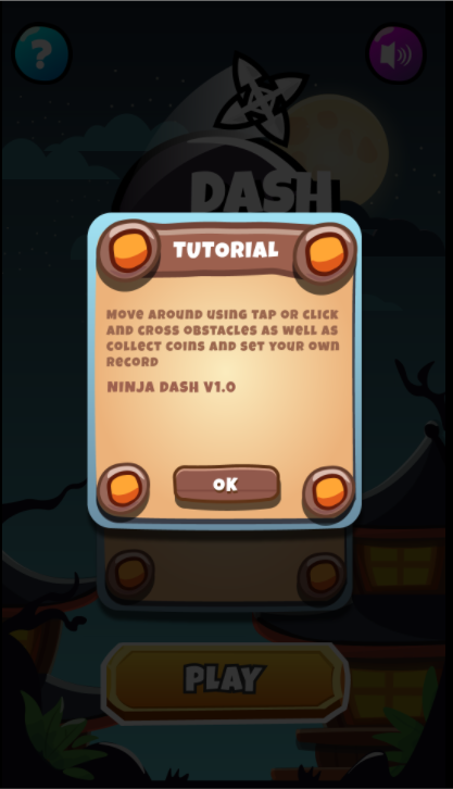 Ninja Dash | Construct 3 by logicthemedesign | CodeCanyon