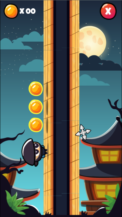 Ninja Dash | Construct 3 by logicthemedesign | CodeCanyon