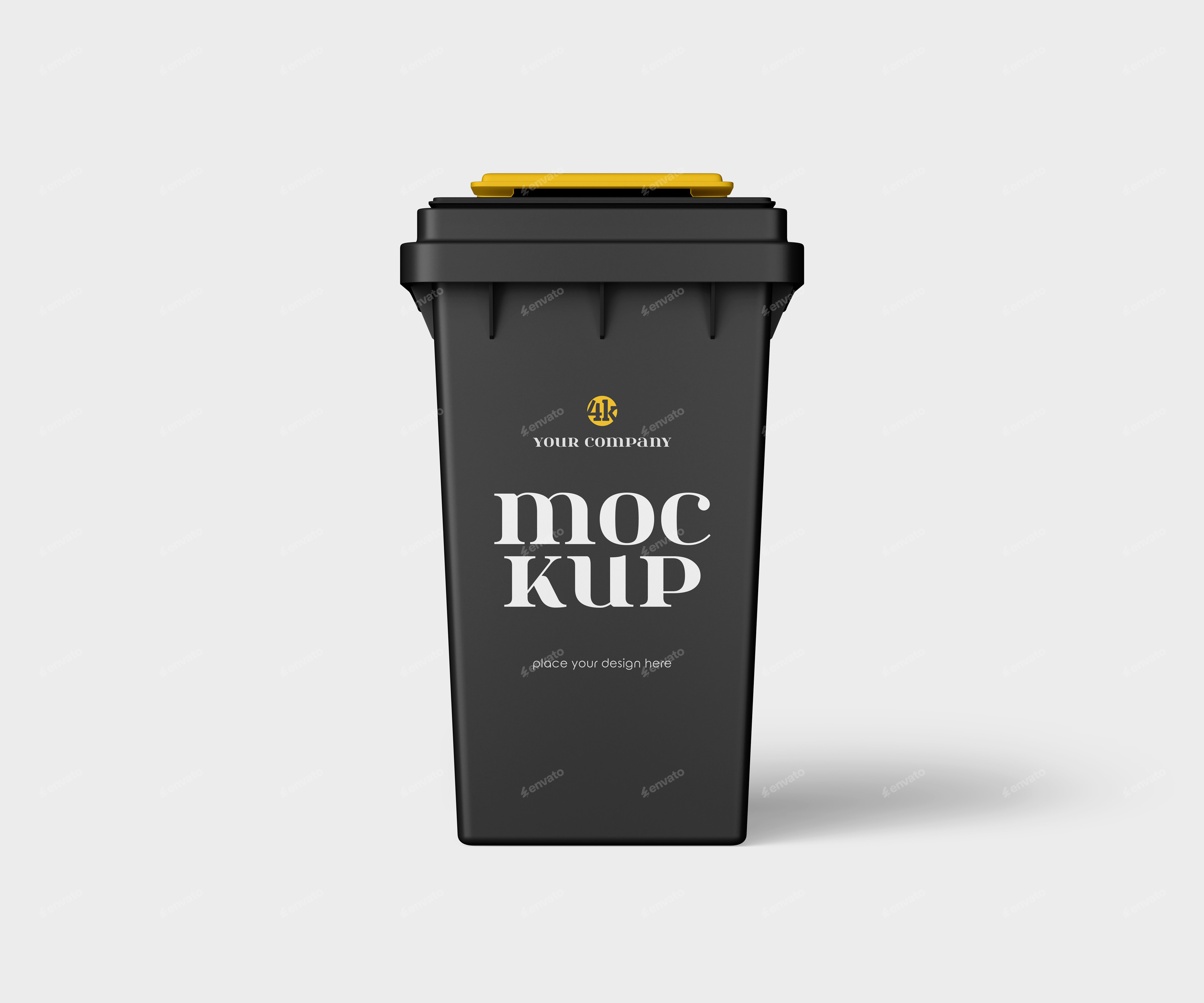 Rubbish Bin Mockup Set, Graphics | GraphicRiver