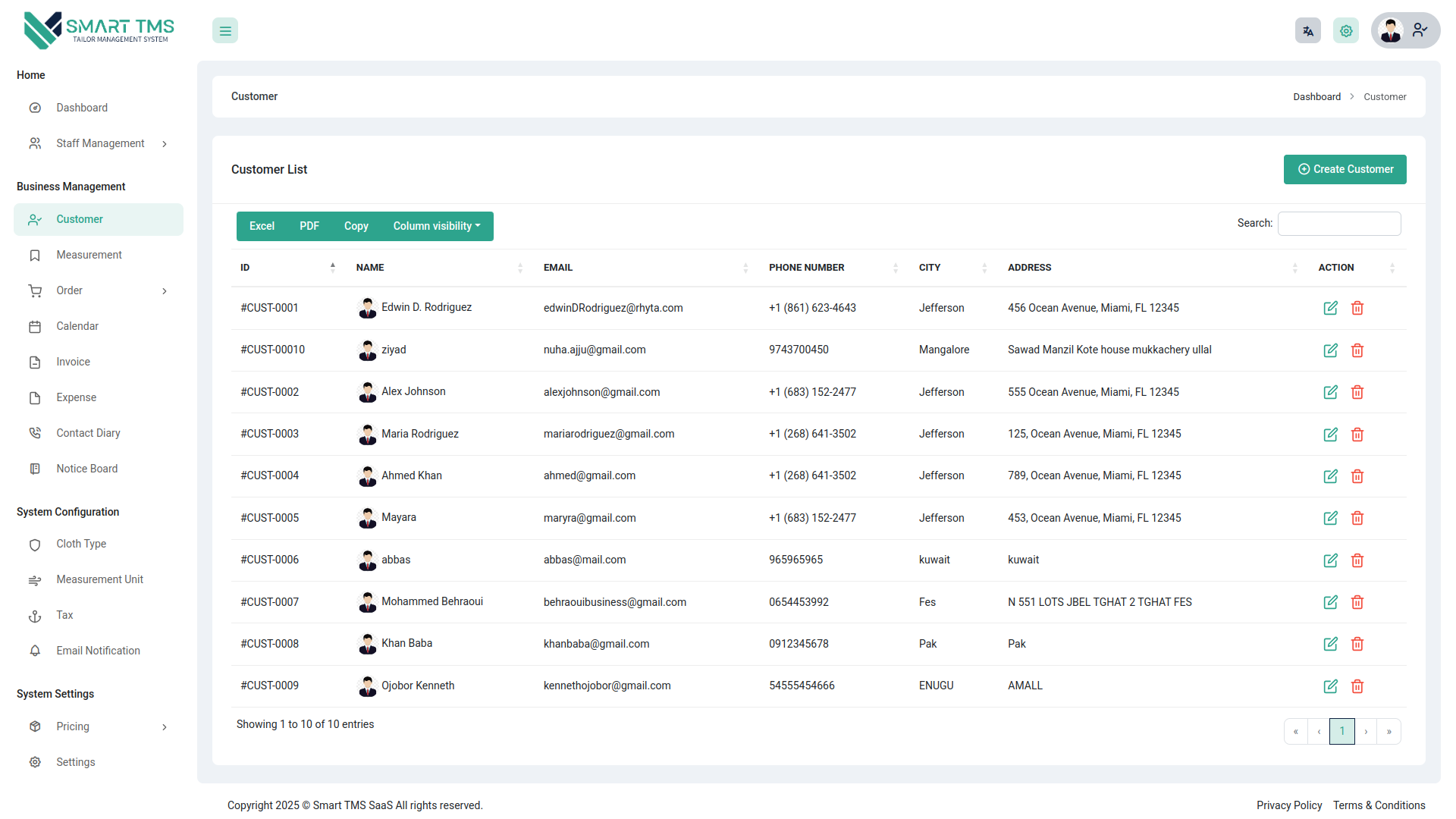 Smart TMS SaaS - Tailor Management System by smartwebinfotech | CodeCanyon