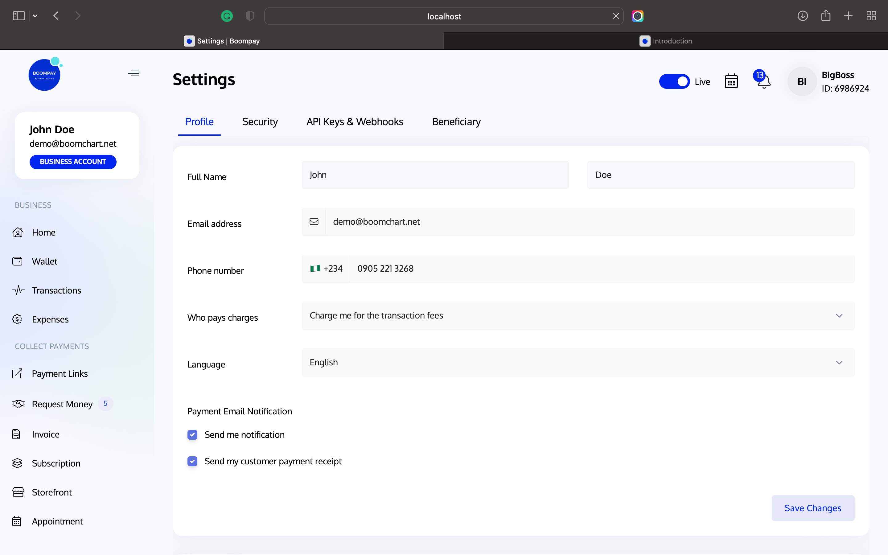 Boompay - Payment Solution by BoomchartDev | CodeCanyon