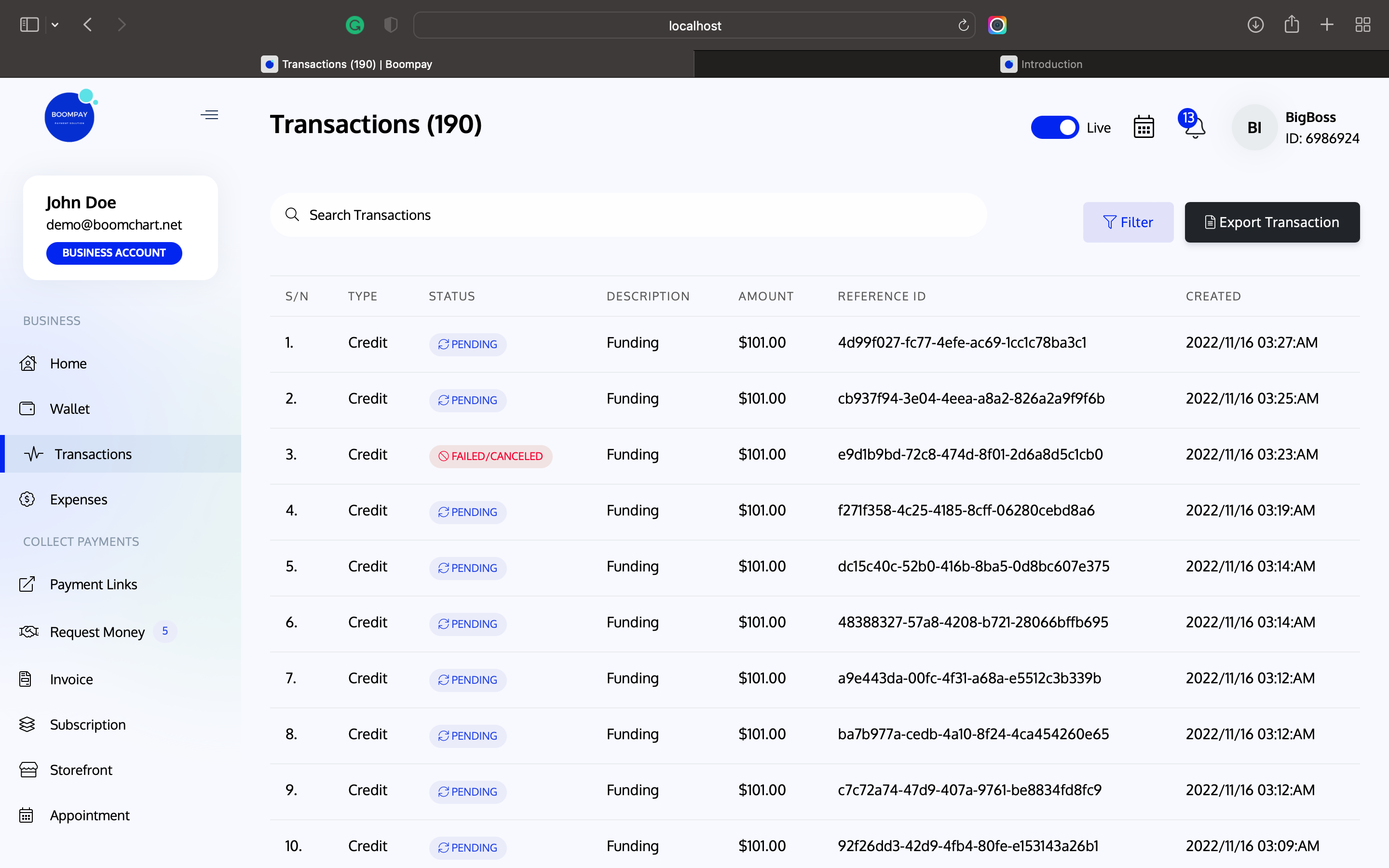 Boompay - Payment Solution by BoomchartDev | CodeCanyon
