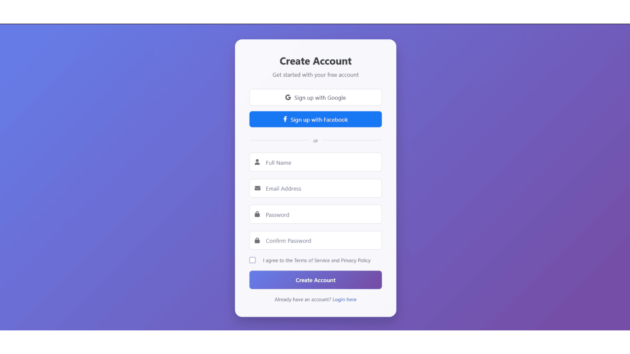 SwiftAuth: CSS Mobile-Friendly Auth Forms by RecordSync | CodeCanyon