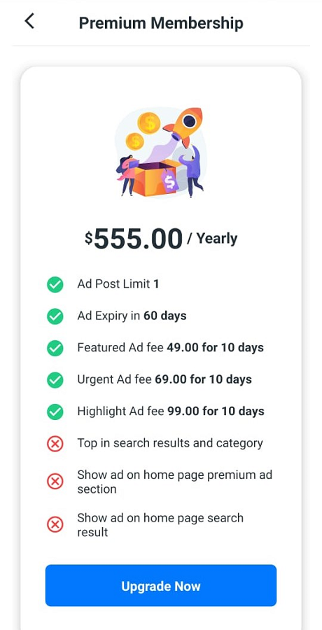Metro Classified App | Buy, sell app | website & Admin Panel | Payment Gateways | Membership by ...