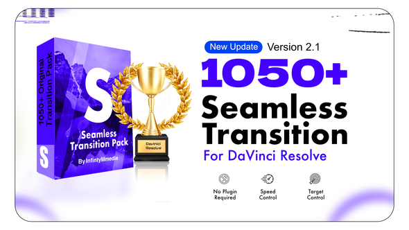 1050+ Transition Pack - DaVinci Resolve, DaVinci Resolve Templates