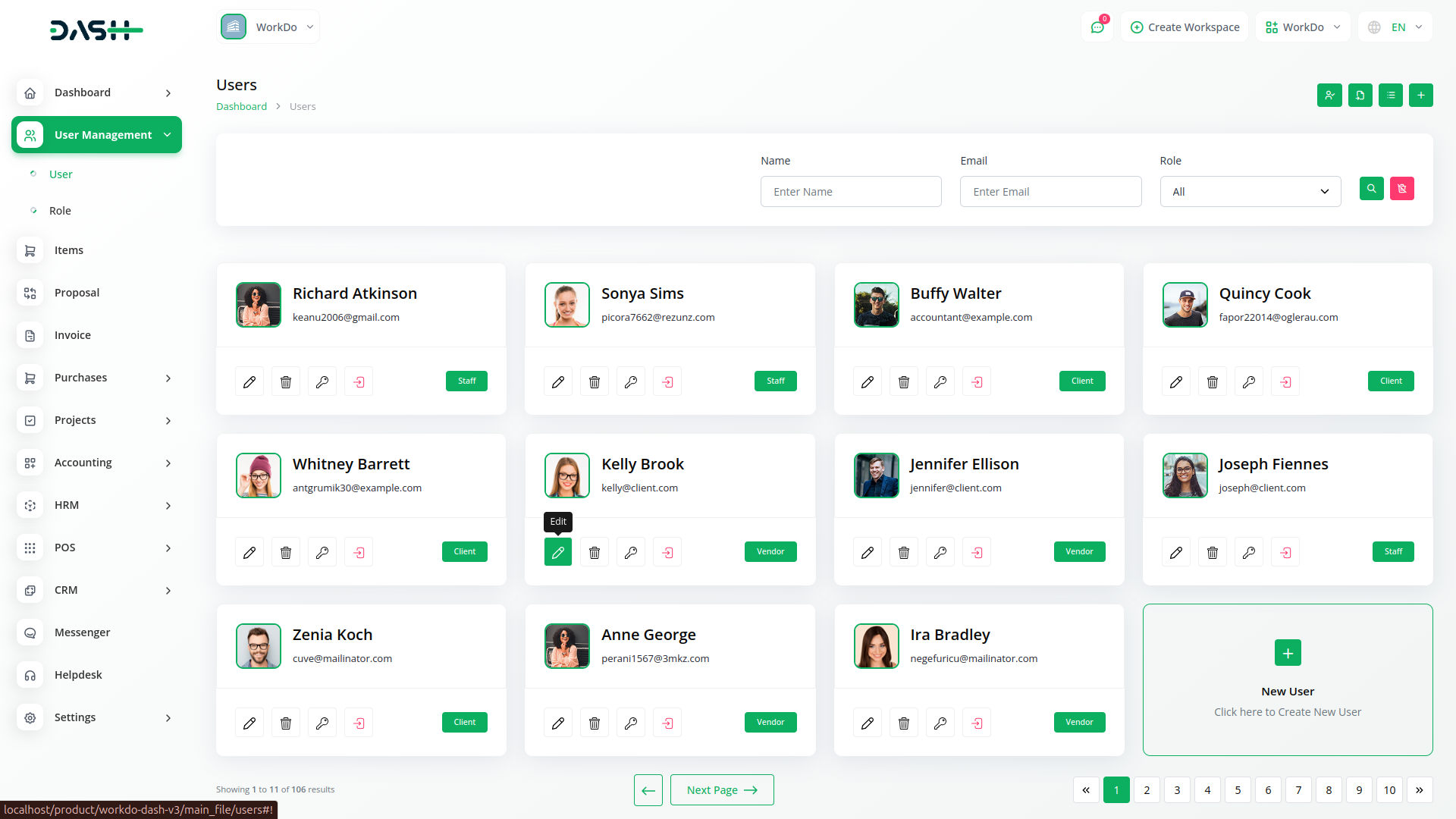 WorkDo Dash SaaS - Open Source ERP with Multi-Workspace by WorkDo | CodeCanyon