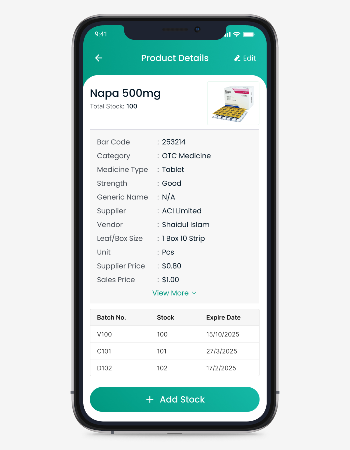 Acnoo Pharmacy - SaaS Pharmacy Management Software & Flutter App with Admin Panel by Acnoo
