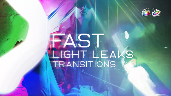 Fast light leaks Transitions 4K, Apple Motion Templates | VideoHive