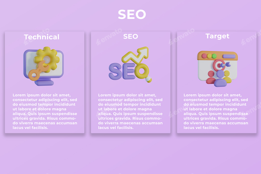 3D SEO Icon, Graphics | GraphicRiver