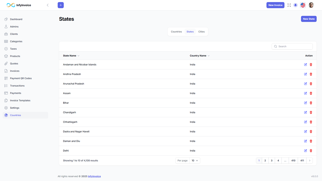 Invoices - Laravel Invoice Management System - Accounting & Billing ...