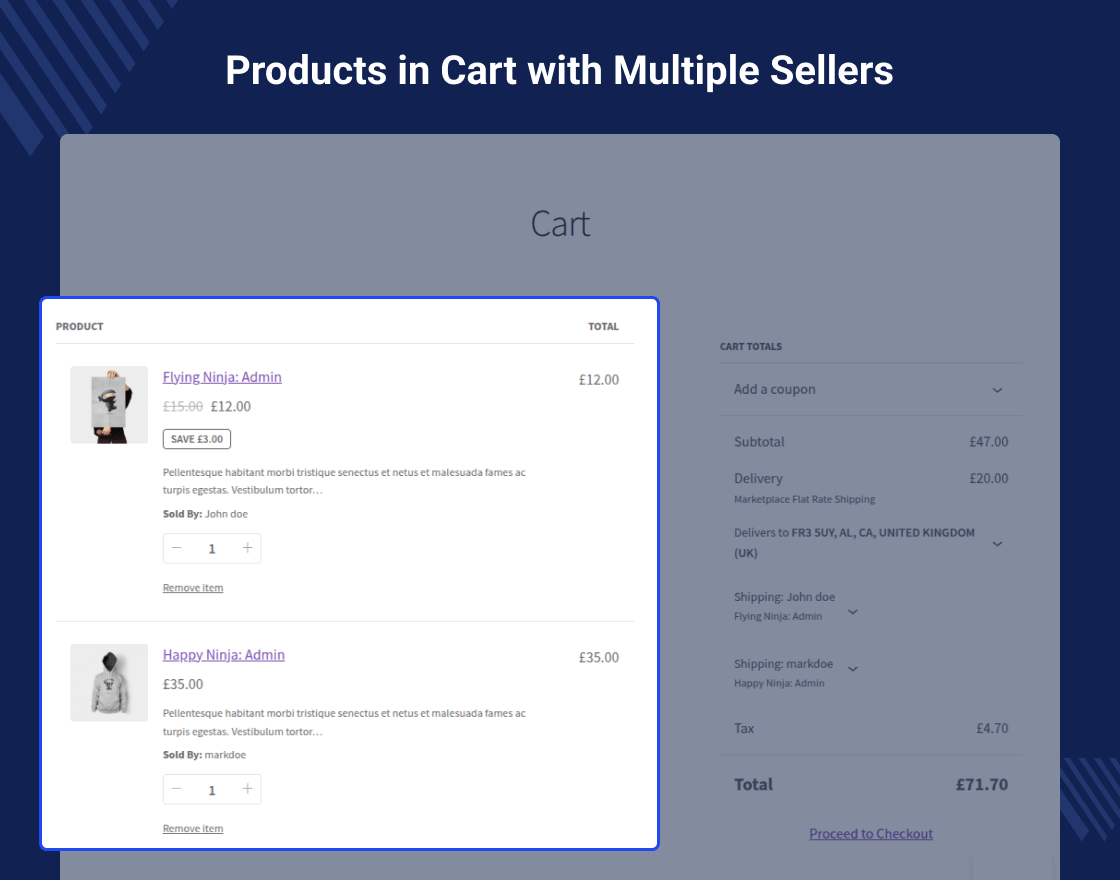 WordPress WooCommerce Marketplace Split Order Plugin by Webkul | CodeCanyon