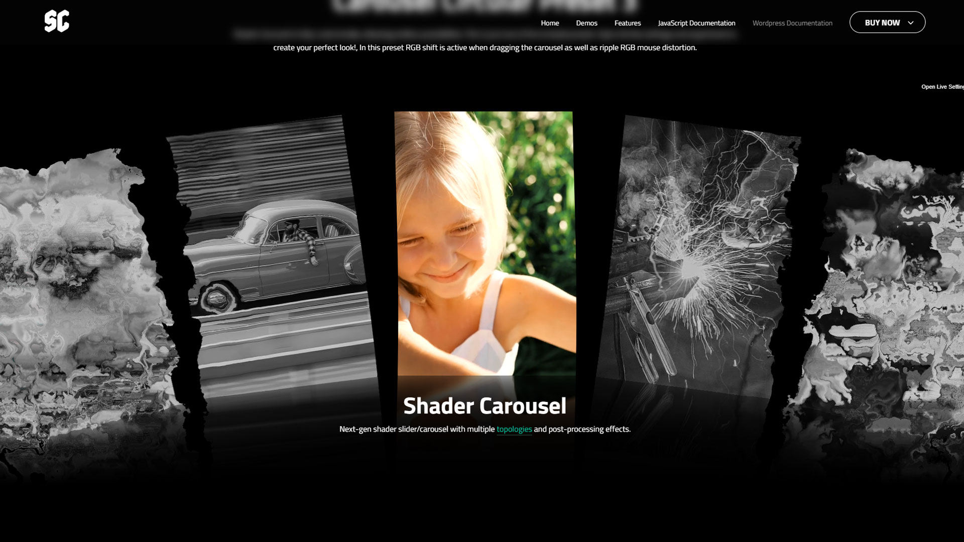Shader Carousel WordPress and WooCommerce Plugin by FWDesign | CodeCanyon