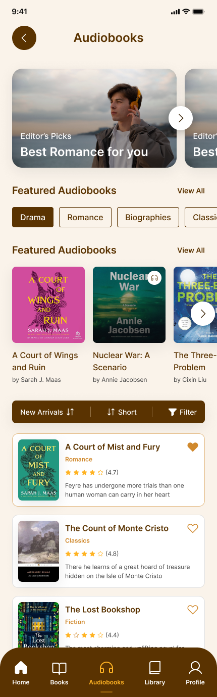 ReadEase - Ebook Store & Reader App UI Kit (Tailwind CSS + PWA) by ...