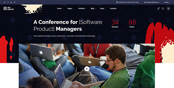 thePascal - Multipurpose Business WordPress Theme by WebGeniusLab | ThemeForest