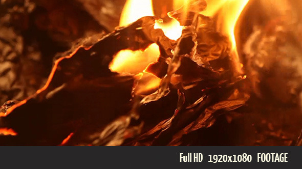 Burning Paper 7, Stock Footage | VideoHive