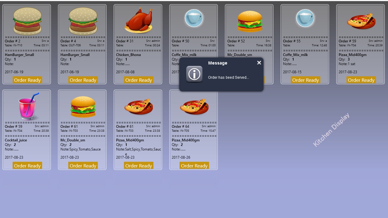 Rest POS - Restaurant Point of Sale WPF Application by dynamicsoft